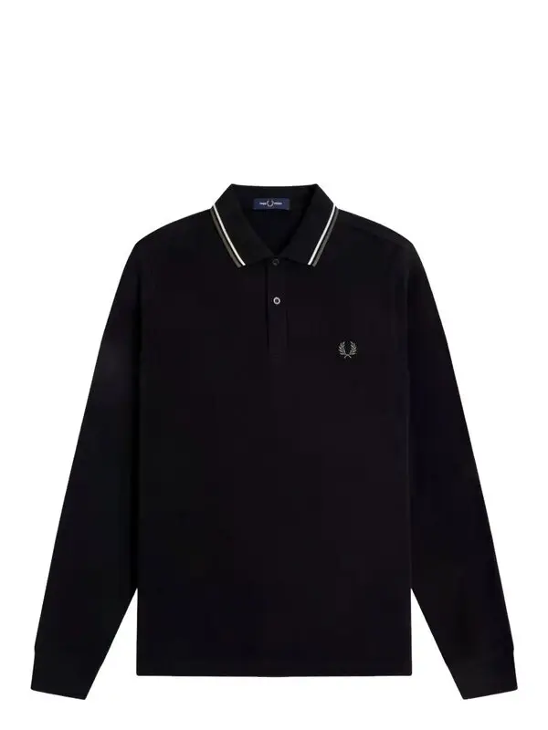 Fred Perry Long-sleeve Polo Shirt - Black