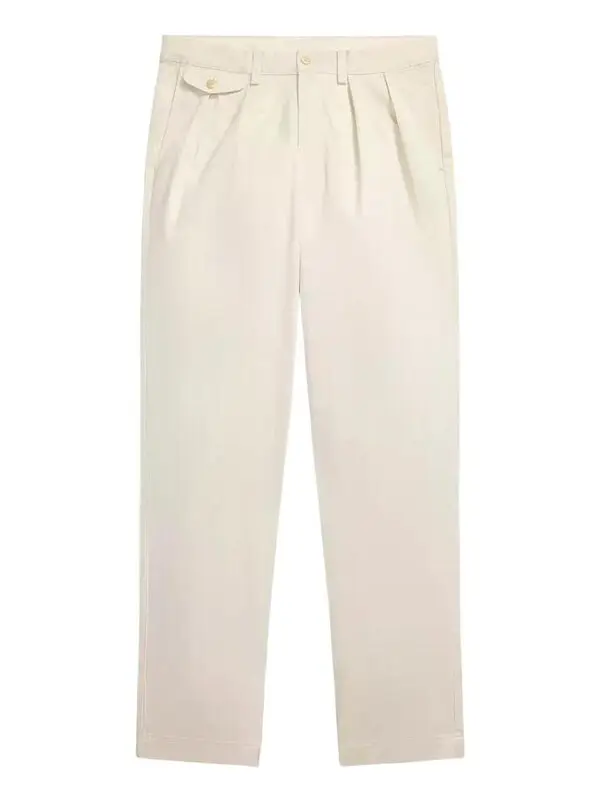 Polo Ralph Lauren Whitman Relaxed-fit Pleated Trousers - Neutrals