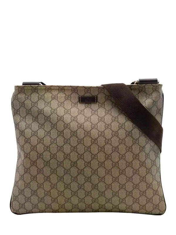 Gucci 2016-2026 Gg Supreme Crossbody Bag - Neutrals