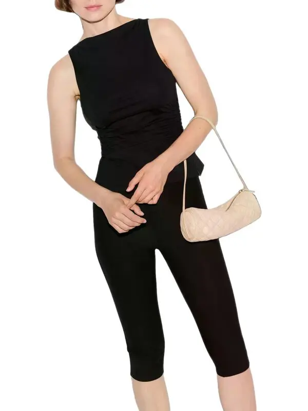 Mz Wallace Astor Cylinder Shoulder Bag - Neutrals