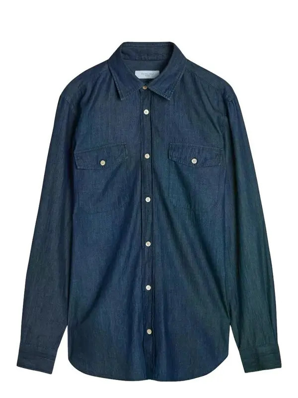 Boglioli Button-down Shirt - Blue