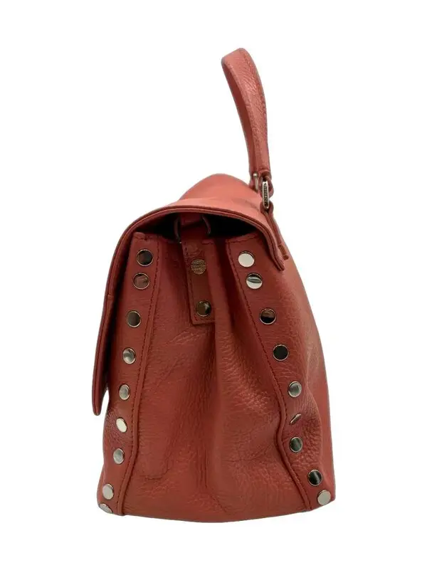 ZANELLATO Small Postina® Daily Leather Tote Bag - Orange