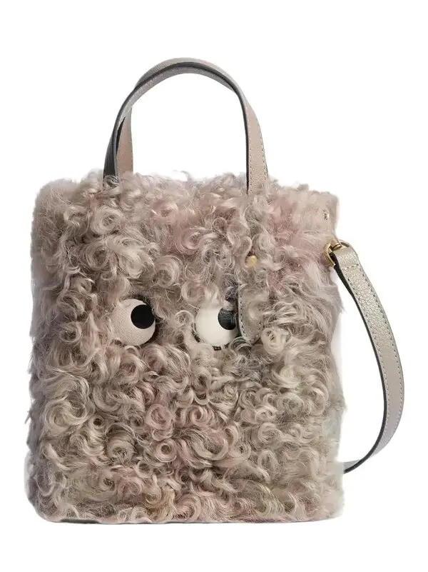 ANYA HINDMARCH Mini N/s Eyes Tote Bag - Grey