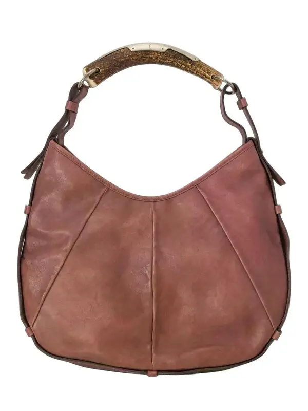 Saint Laurent Medium Mombasa Shoulder Bag - Brown