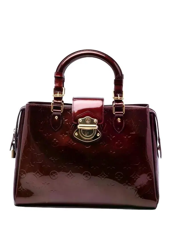 LOUIS VUITTON 2010 Monogram Vernis Melrose Avenue Handbag - Red