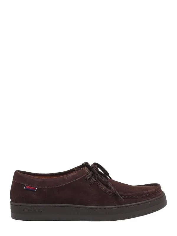 SEBAGO Suede Chukka Boots With Lace-up Closure - Brown