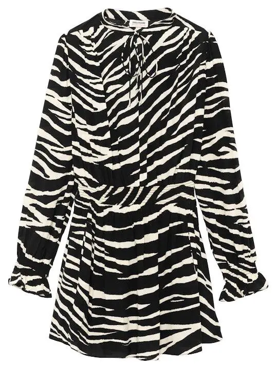 Zadig&Voltaire Rayados Dress - Black