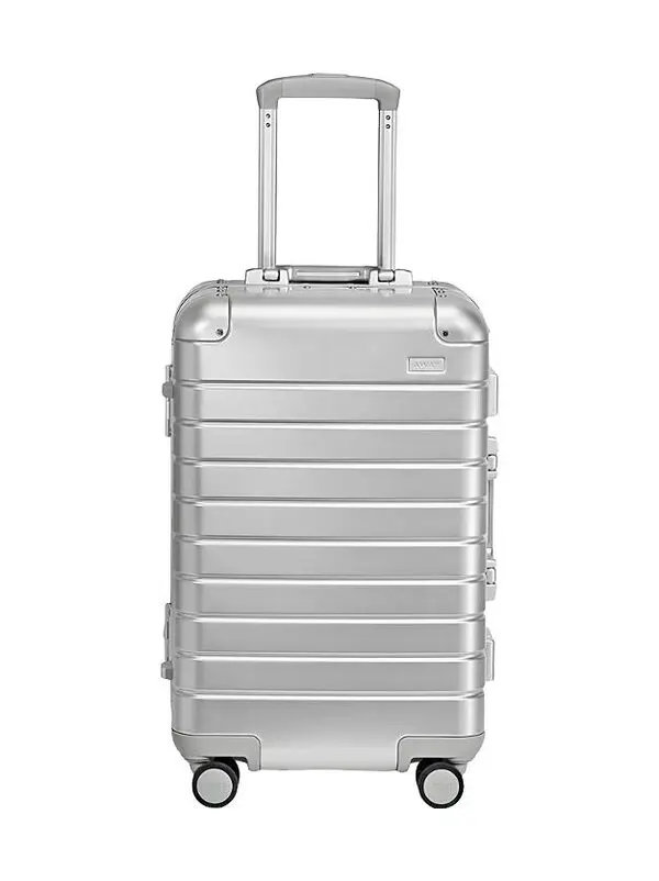 AWAY 23 The Bigger Carry On Aluminum Edition Luggage - Silver