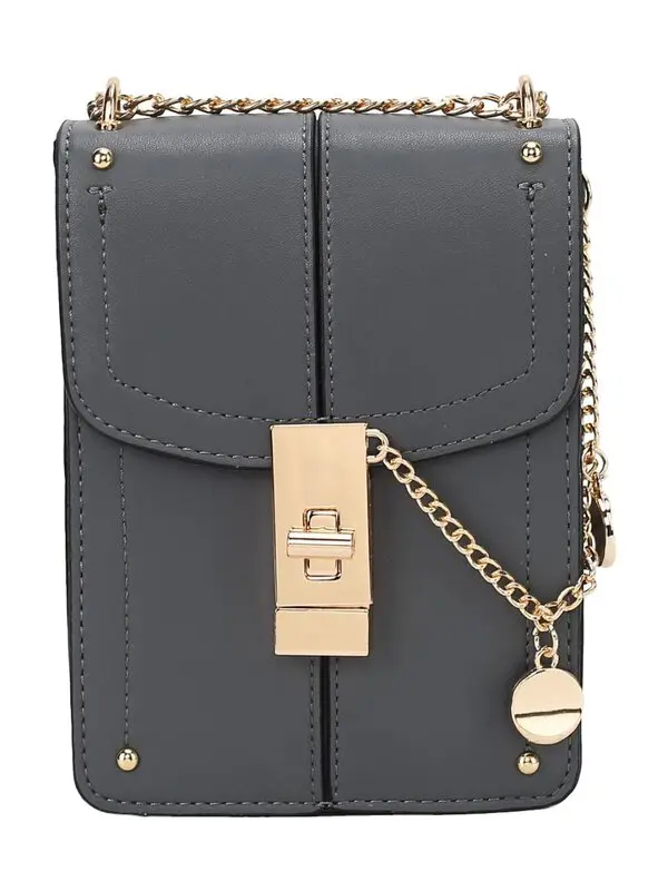 MKF COLLECTION BY MIA K. Iona Crossbody Bag Charcoal Gray - Grey