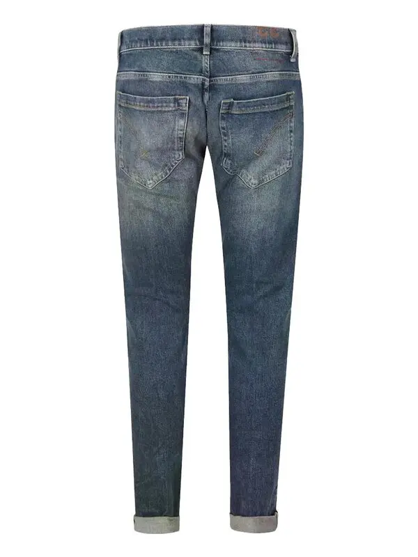 DONDUP George Faded Slim-fit Jeans - Blue