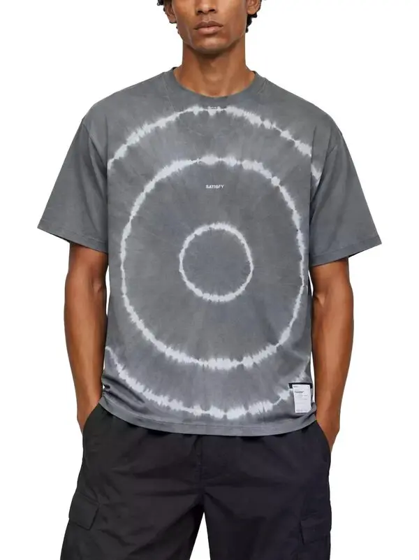 Satisfy Auralite Tie-dye T-shirt - Grey