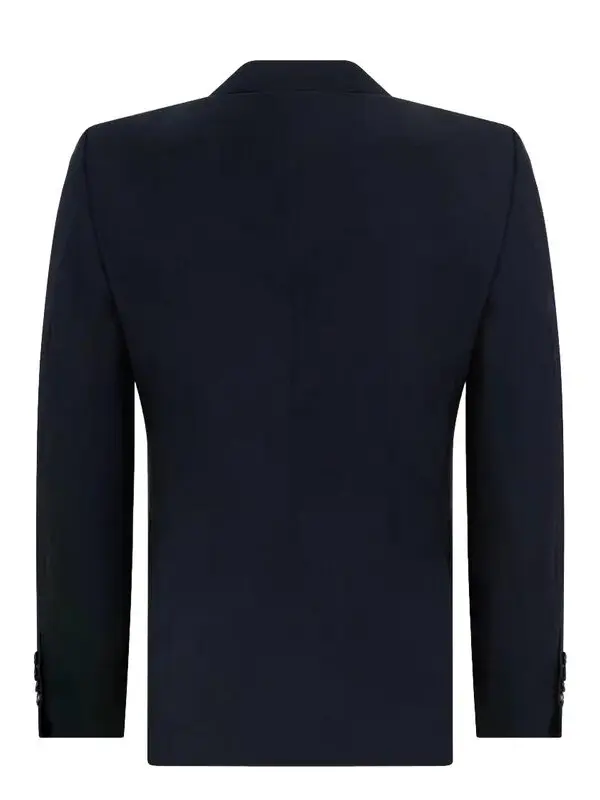 Tagliatore Double-breasted Peaked-lapel Suit - Blue