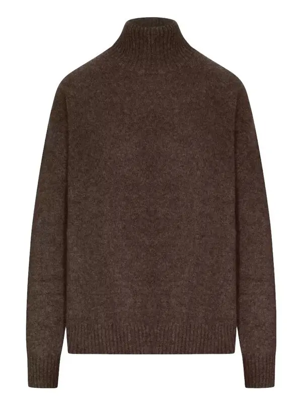 Max Mara High-neck Sweater - Brown
