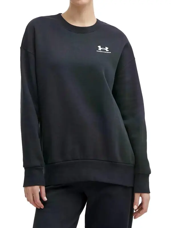 Under Armour Icon Logo-print Sweatshirt - Black