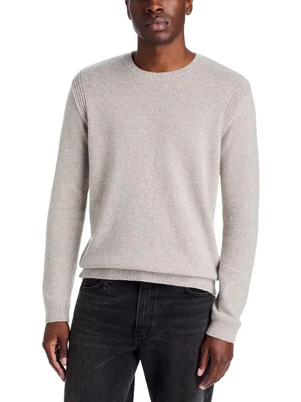 John Varvatos Canosa Crewneck Sweater - Pavement