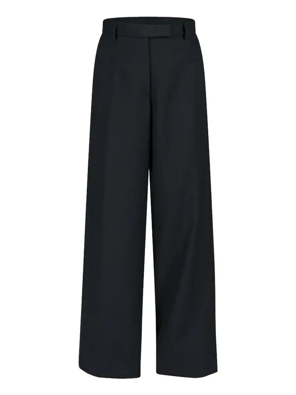 Dries Van Noten Penn Wool Trousers - Black