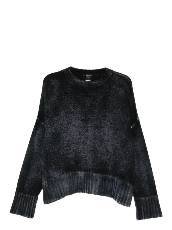 Avant Toi Wool Blend Oversized Jumper - Blue