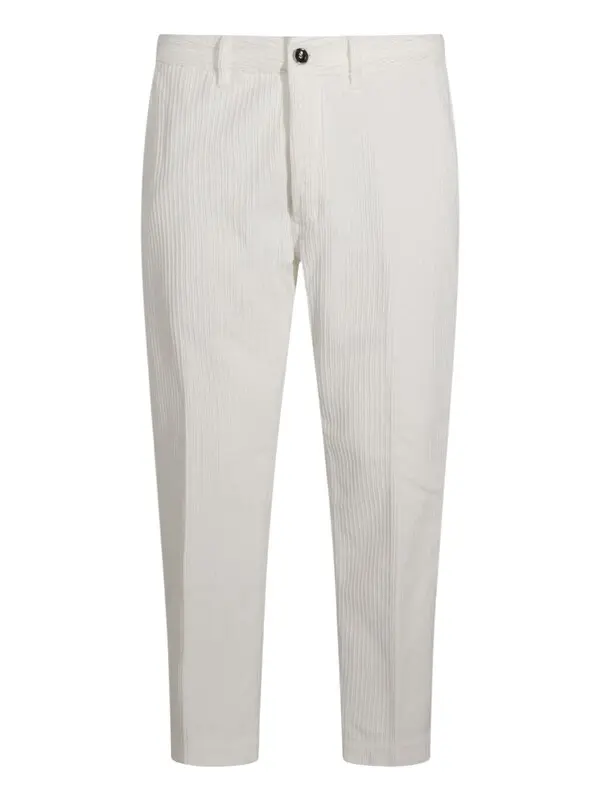 NINE:INTHE:MORNING Textured Straight-leg Pants - Beige