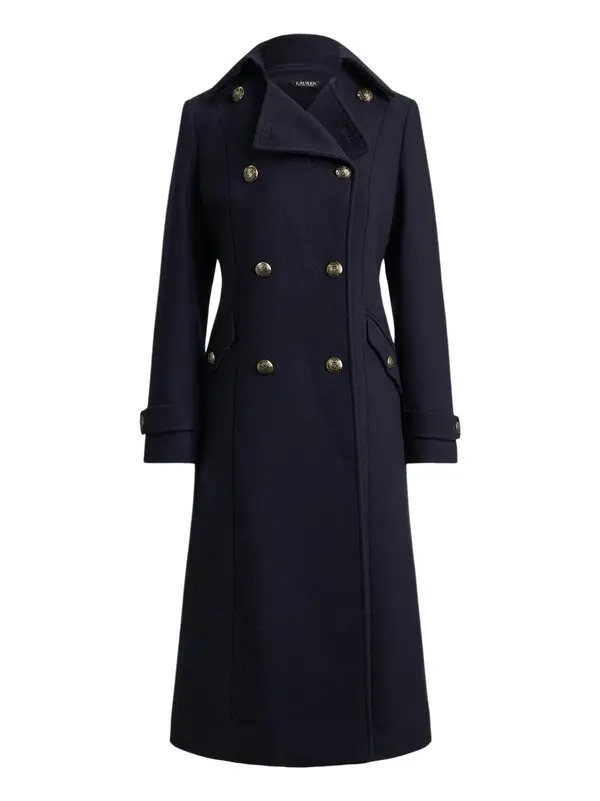 Ralph Lauren Coat With Logo - Blue