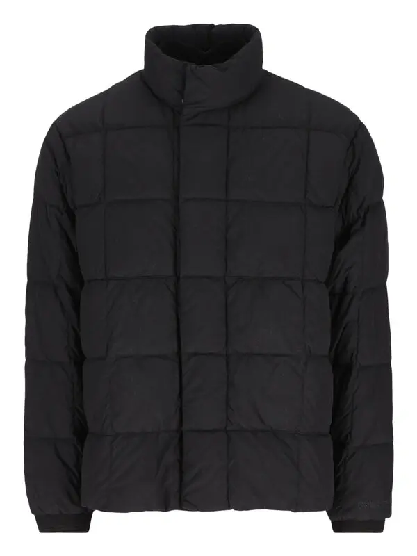 MASSIMO OSTI STUDIO Quilted High-neck Coat - Black