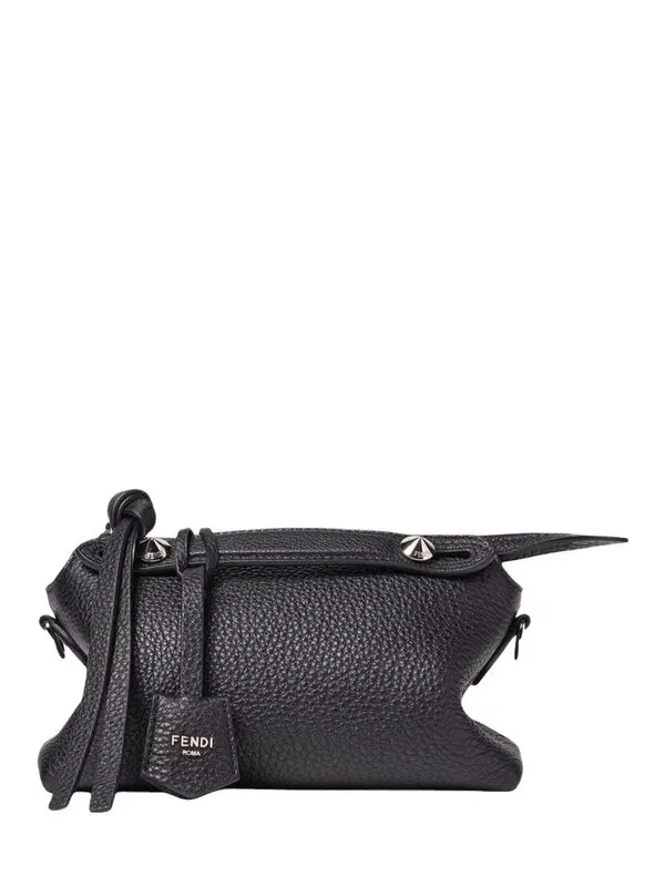 Fendi By The Way Mini Leather Handbag - Black
