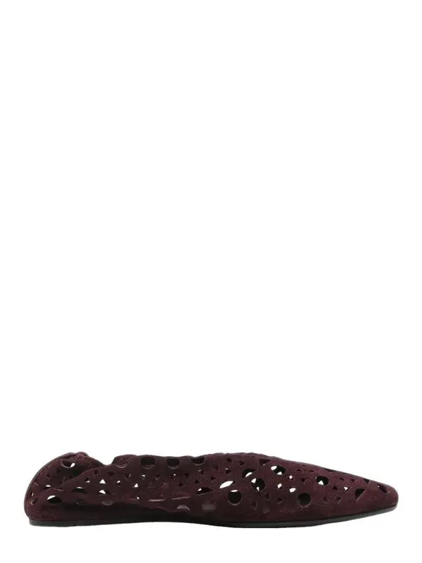 Alaïa Neo Vienne Slippers - Red