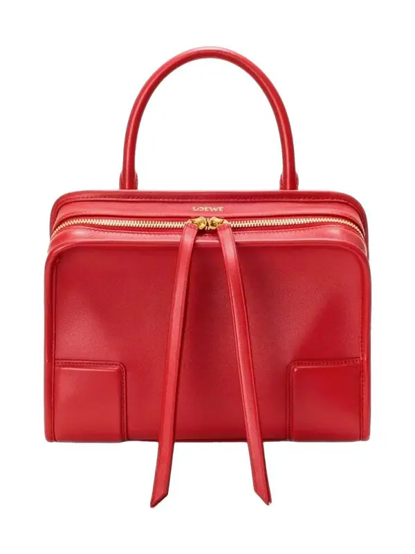 Loewe Amazona 180 Small Leather Handbag - Red