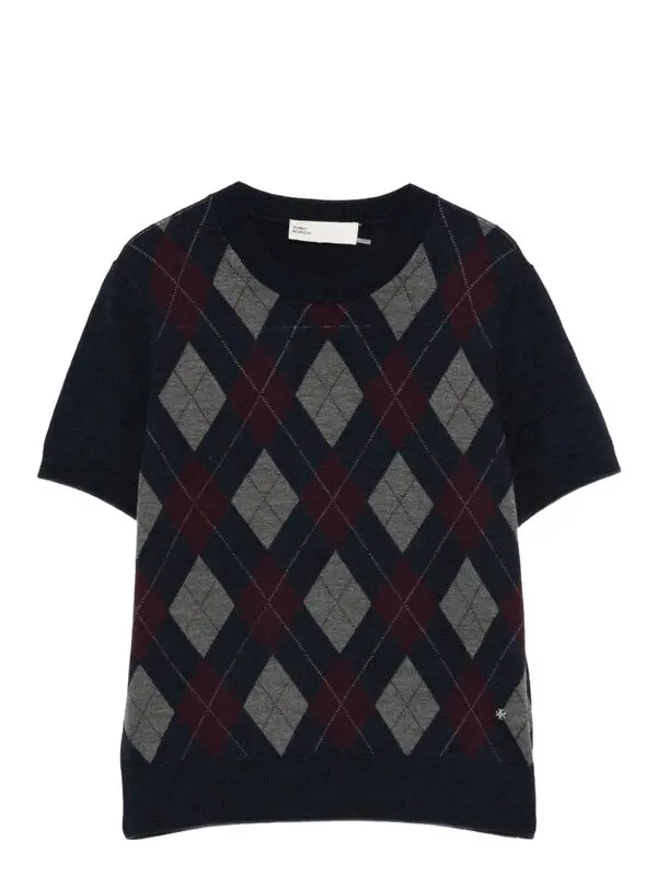 Tory Burch Wool Sweater - Blue