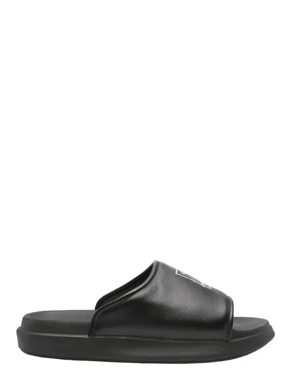 Y3 Logo Slides - Black