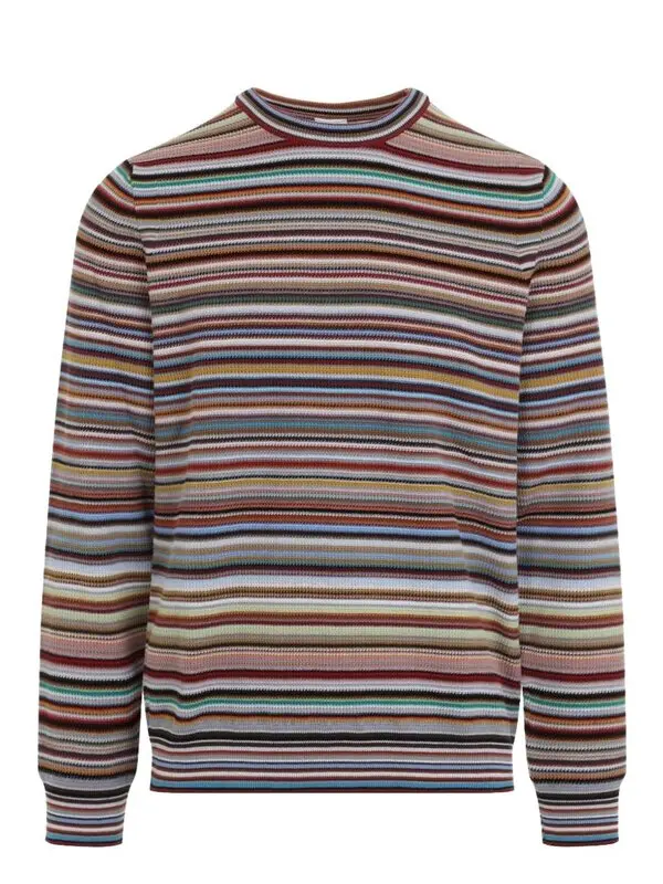 Paul Smith Cotton Crewneck Sweater - Multi