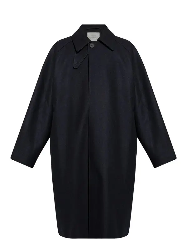 Studio Nicholson Cabo Single-breasted Coat - Blue