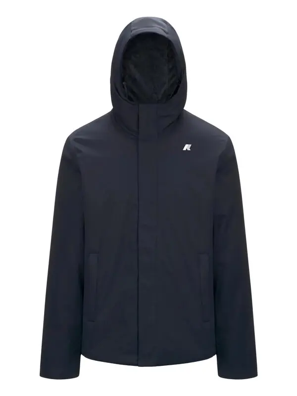 K-WAY Jacko Twill Marmotta Jacket - Blue