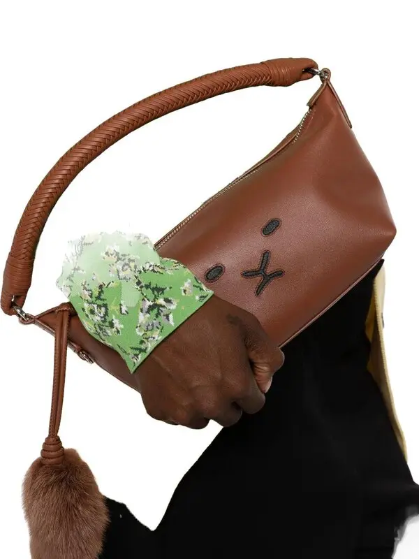 Loewe Cala Leather Mini Bag - Brown
