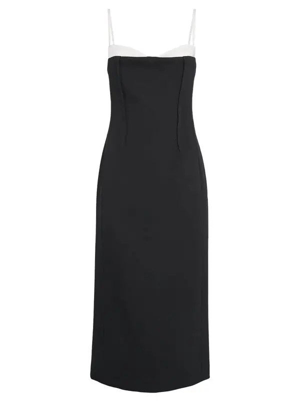 Simkhai Kristen Midi Dress - Black