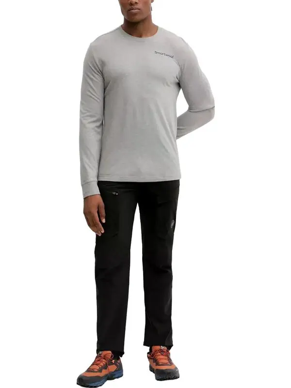 Smartwool Logo-print Graphic-print T-shirt - Grey