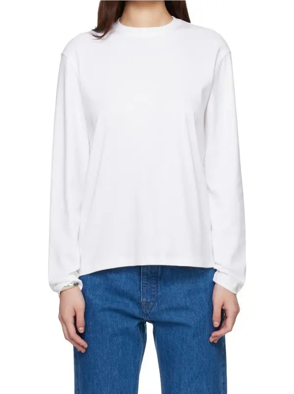 FLORE FLORE Maggie Long-sleeve T-shirt - White