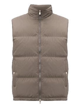 Brunello Cucinelli Sleeveless Padded Jacket - No
