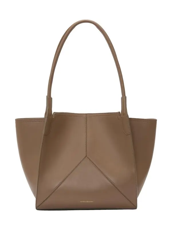 Victoria Beckham Tote Soft Calf Leather - Grey
