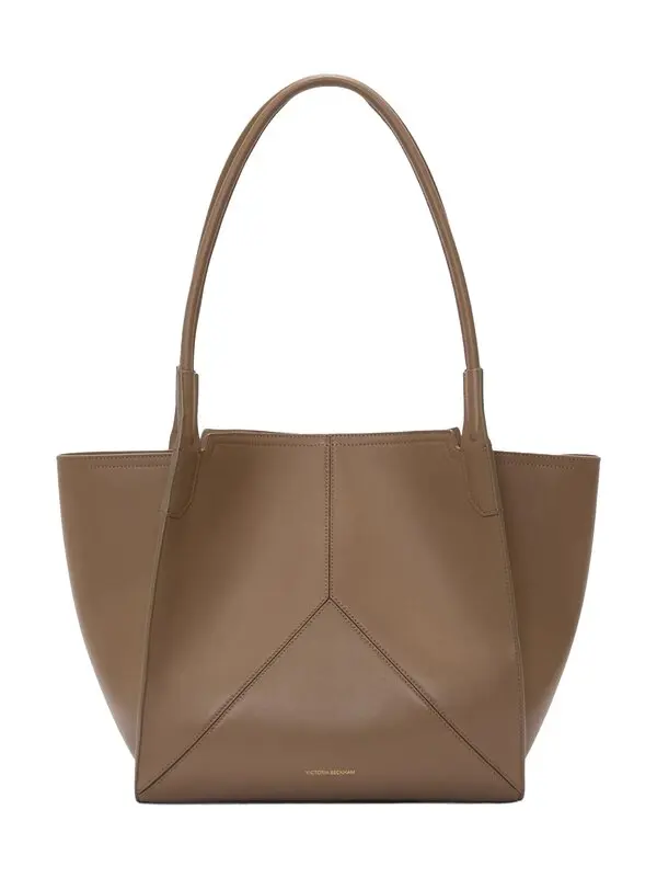 Victoria Beckham Tote Soft Calf Leather - Grey
