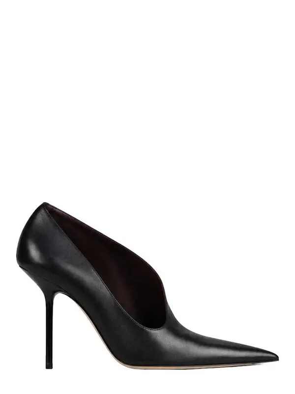 Victoria Beckham Sloane Sculptural Pump 100 Nappa Leather - Black