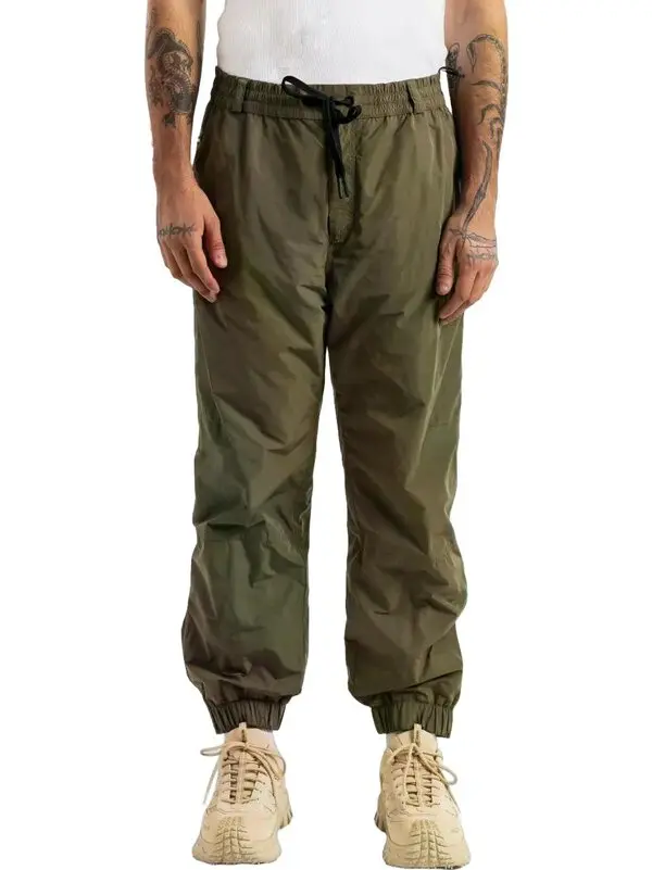 Moncler Drawstring-waist Trousers - Green
