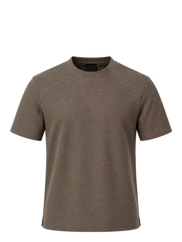 Ted Baker London Eldonn Textured T-shirt - Brown