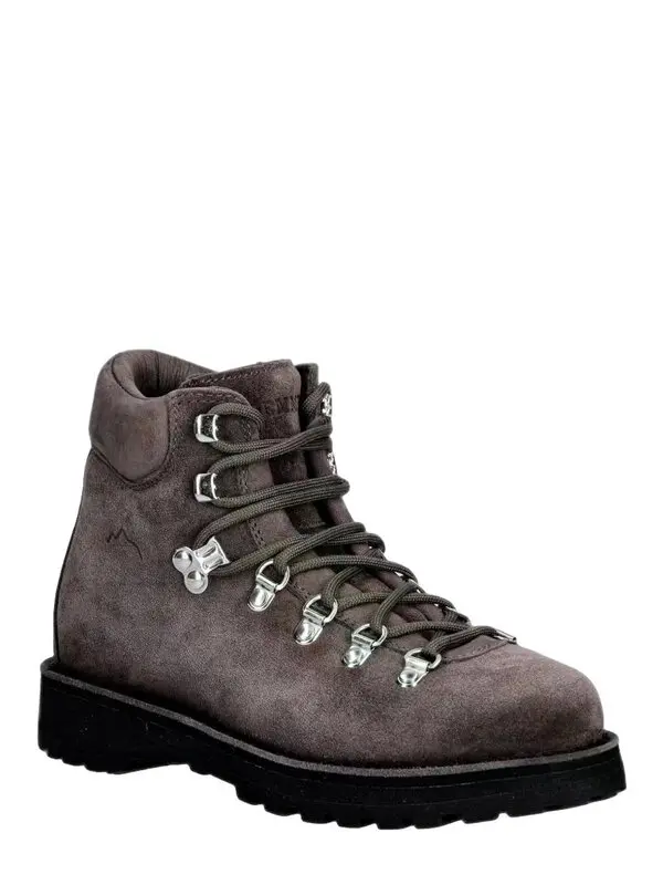 Diemme Roccia Suede Hiking Sneakers - Grey