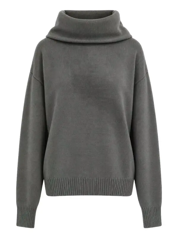 IRO PARIS High-neck Sweater - Grey
