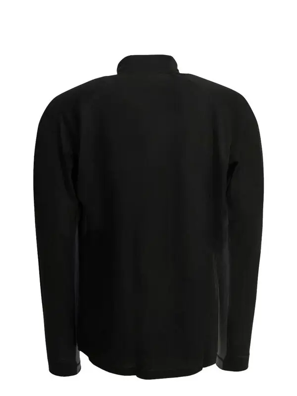 MONTBELL Plus Action Merino Wool Zip-up Sweater - Black