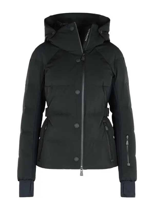 Moncler Guyane' Polyamide Blend Down Jacket - Black
