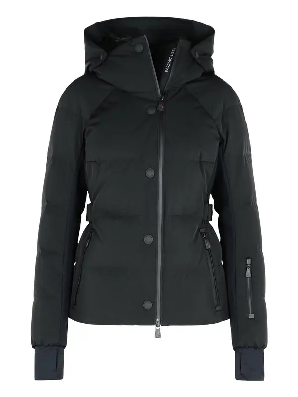Moncler Guyane' Polyamide Blend Down Jacket - Black