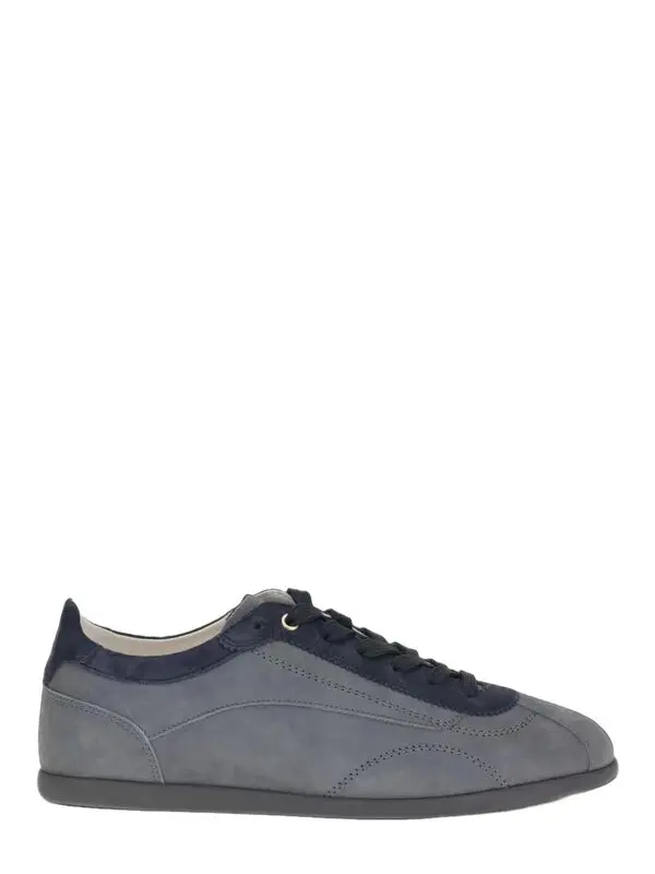 Brunello Cucinelli Suede Lace-up Sneakers - Grey