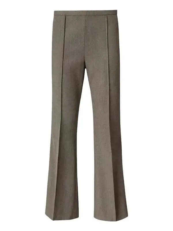 THE FRANKIE SHOP Dessa Flared Trousers - Neutrals
