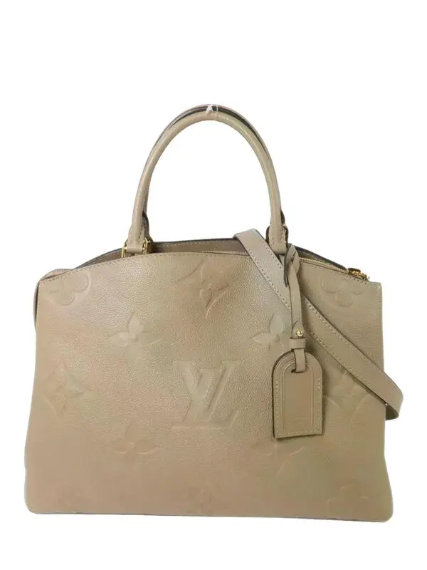 LOUIS VUITTON Mm Monogram Empreinte Grand Palais Tote Bag - Neutrals